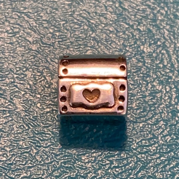 Pandora | Other | Authentic Pandora Retired Ss Treasure Chest | Poshmark